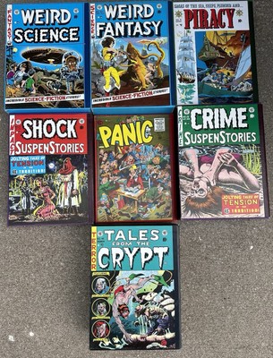 7 Mad Slipcase ONLY Complete EC Library Russ Cochran Pulp Fiction Hard ...