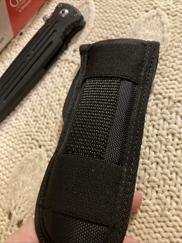 New in Box GERBER APPLEGATE COMBAT FOLDER Knife + Sheath single edge ...