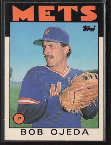 1986 Topps Traded Tiffany #81T Bob Ojeda | eBay