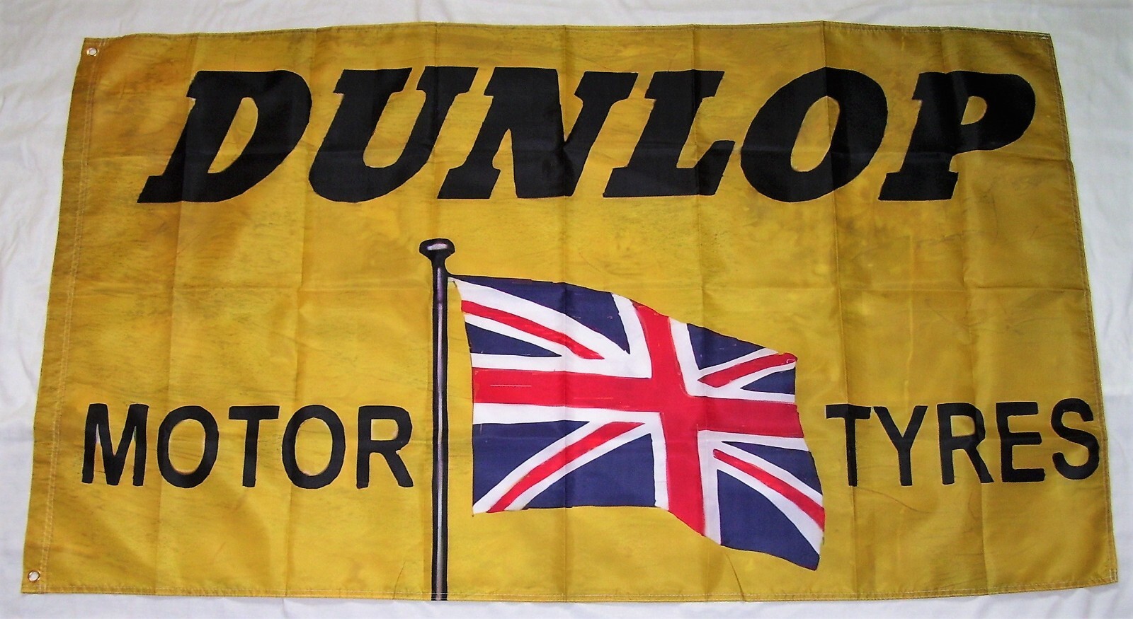 DUNLOP TYRES 3'X5' FLAG BANNER TIRES GOODYEAR F1 MOTOR RACING MICHELIN ...
