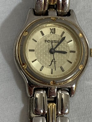 Fossil F2 ES-8775 Water Resistant Quartz Analog Ladies Watch Sz. 6" | eBay