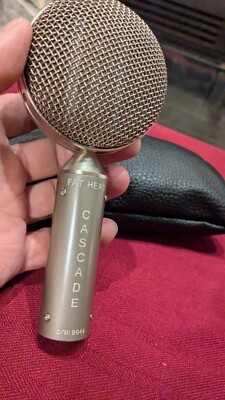 Cascade Fat Head ribbon microphone - brown & gold S/N: 9944 | eBay