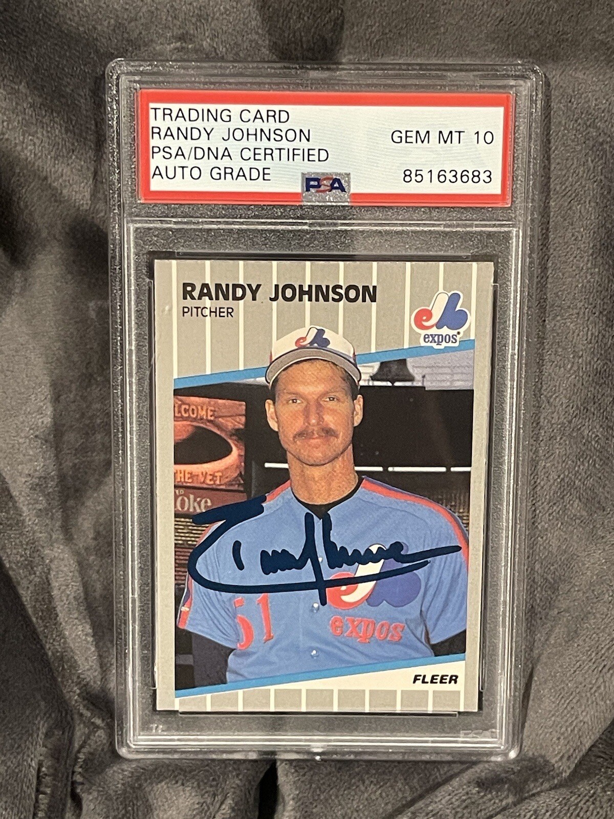 Randy Johnson Autographed Memorabilia | Signed Photo, Jersey ...