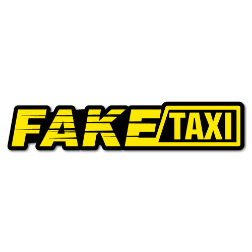Fake Taxi Sticker Decal Funny Vinyl Car Bumper 7258EN | eBay
