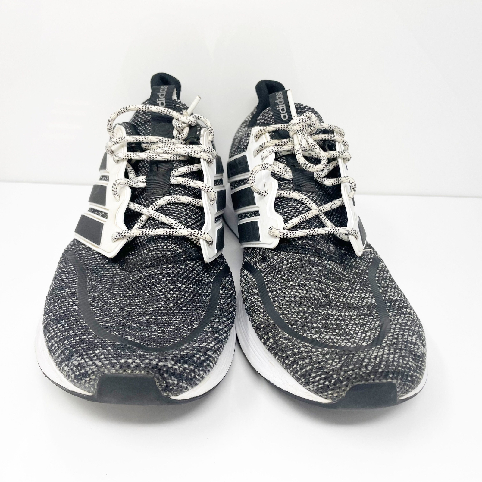 Size 11.5 - adidas Energyfalcon Black White for sale online | eBay