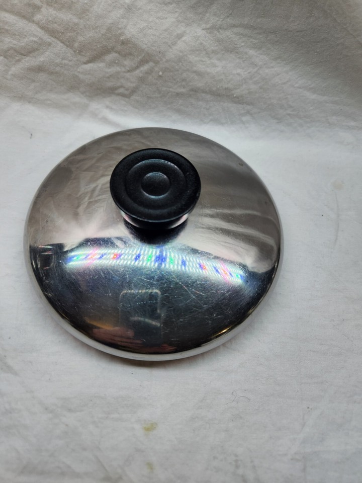Vintage 1801 Revere Ware Stainless Steel Replacement Lids ONLY ...