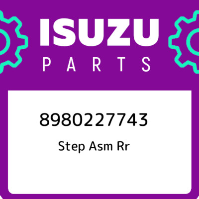 8980227743 Isuzu Step asm rr 8980227743, New Genuine OEM Part | eBay