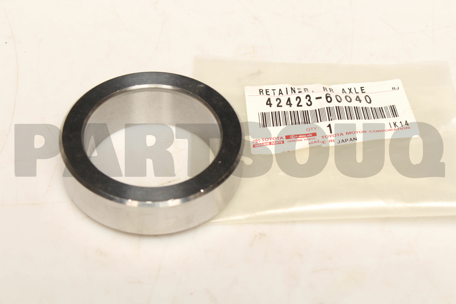 4242360040 Genuine Toyota RETAINER, REAR AXLE BEARING, INNER, RH/LH ...