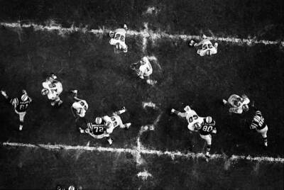 Aerial View Of Houston Oilers Qb Pete Beathard Football Nfl 1968 OLD ...