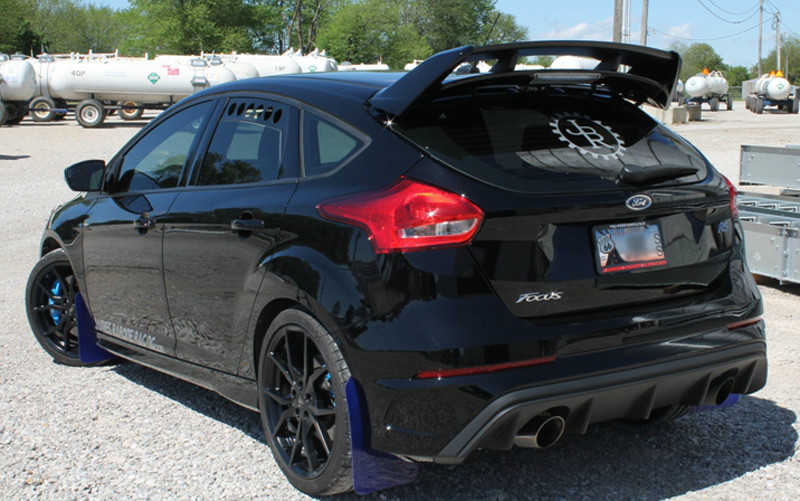 ANODIZED SILVER JDM Rear Wing Spoiler Riser Extender Kit For 16-Up Ford ...