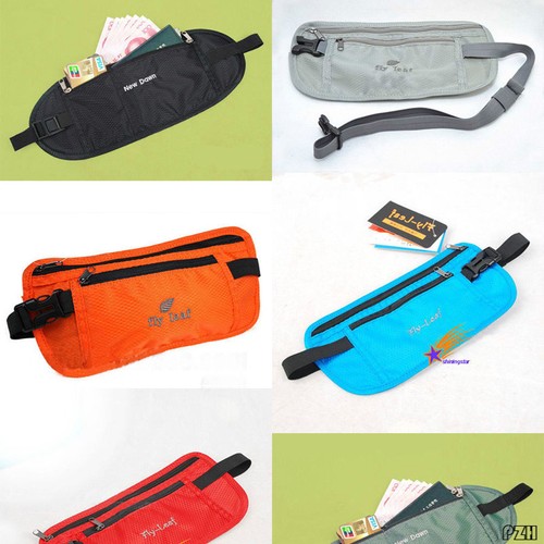 Travel Hidden Safe Handy Waist Bum Bag Security Money Belt Wallet Purse ...