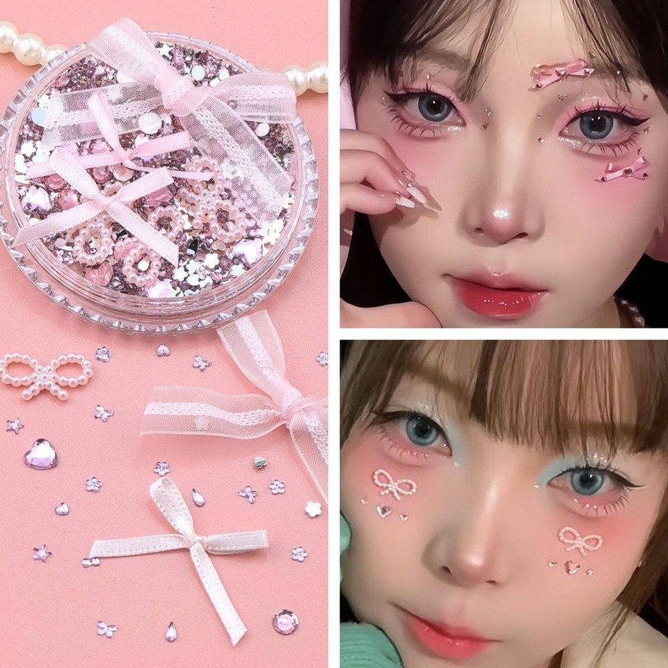 Butterfly Sticker Makeup Accessories for Facial Makeup, Nail Art, Stage ...