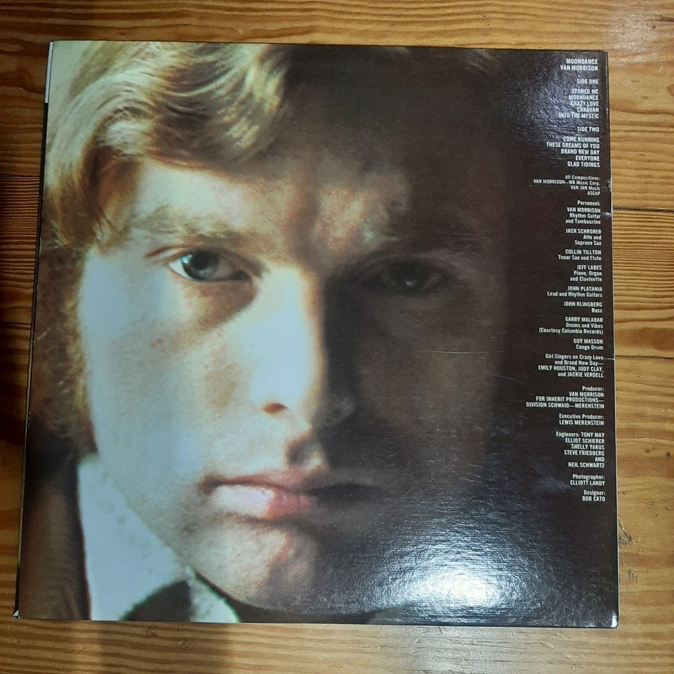 Van Morrison Moondance Vinyl LP Record Vintage Reissue VG+/NM | eBay