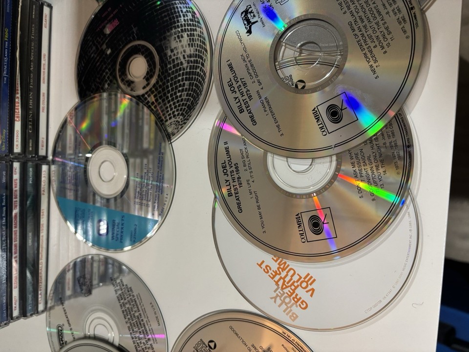 Bulk Music CDs Lot of 50 in Each Box (Mixed Genre Lot, All Random) Used ...