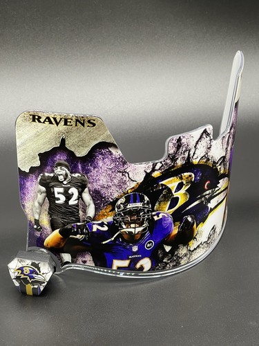 Baltimore Ravens Ray Lewis Custom Full Size Helmet Visor | eBay