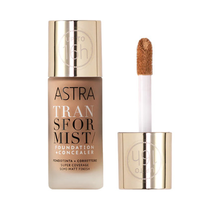 Astra TRANSFORMIST Fondotinta + correttore 18ml 02C Shell | eBay
