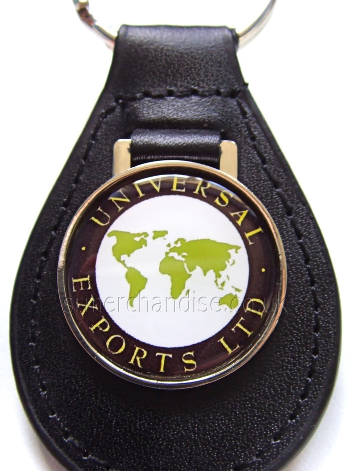 JAMES BOND 007 UNIVERSAL EXPORTS BADGE KEY FOB KEYRING CHAIN GIFT | eBay
