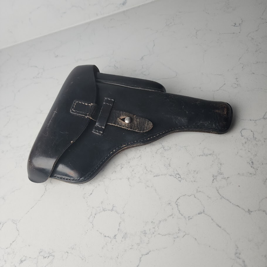 Postwar West German Police Leather Holster Geco STAR B Pistols | eBay