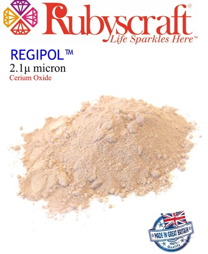 REGIPOL~CERIUM OXIDE~GENUINE REGIPOL~GLASS POLISHING POWDER 2.1MICRONS ...