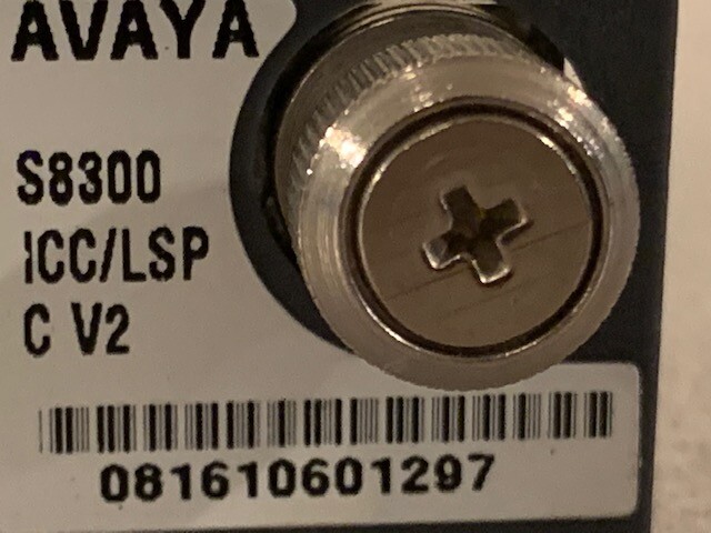 Avaya S8300 Icc/lsp C V2 Media Server Module for sale online | eBay