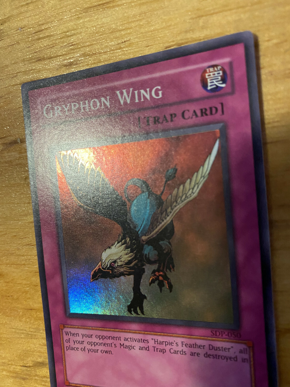 Yugioh NM/M Gryphon Wing SDP-050 Super | eBay