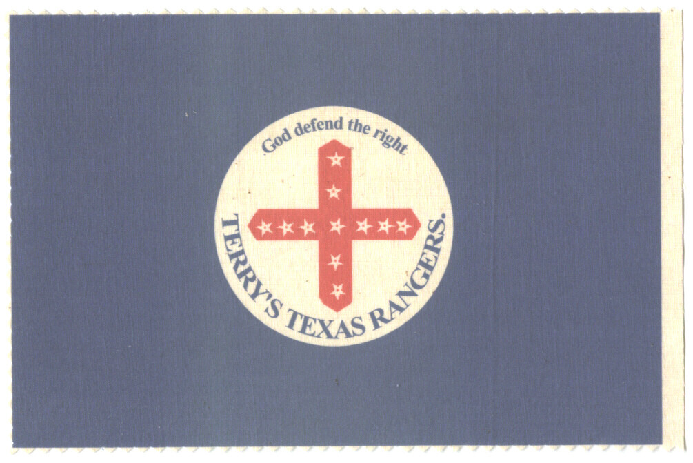 Texas Cavalry Flag, American Civil War Flag...CSA...8th Texas Rangers ...