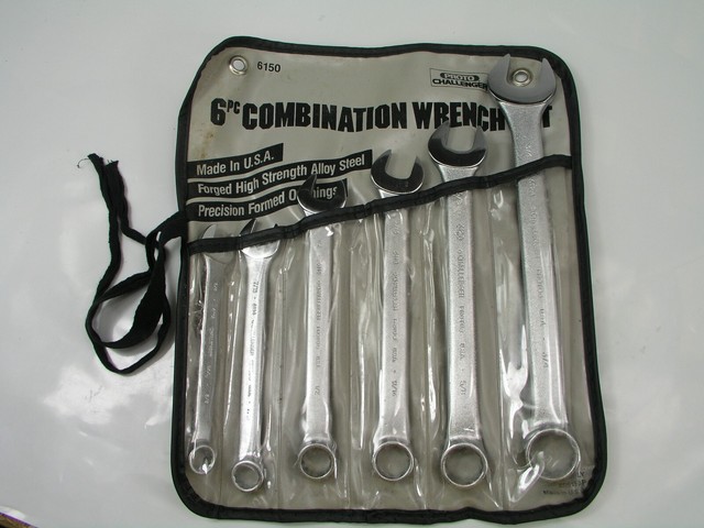 6pc SAE Combination Wrench Set Proto Challenger 6150 for sale online | eBay