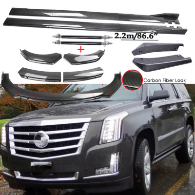 For Cadillac Escalade Front Bumper Chin Lip Splitter Spoiler Body Kits ...