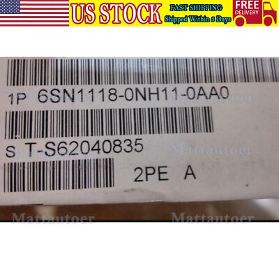 New Siemens SIMODRIVE 611 universal E HR 6SN1118-0NH11-0AA0 6SN1 118 ...