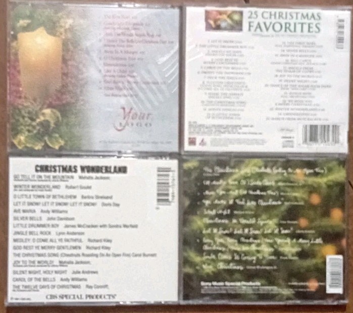 Lot 50+ Christmas Holiday Music CD Classical Oldies Country RnB ...