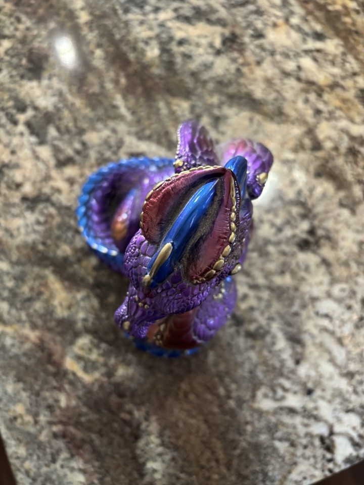 Windstone Editions Pena Dragon - Male Dragon - (Amethyst) | eBay