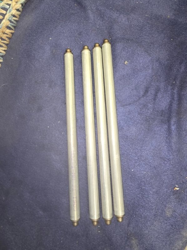 V Twin Aluminum push rod set NEW Pan head 48-65 P1009335 | eBay