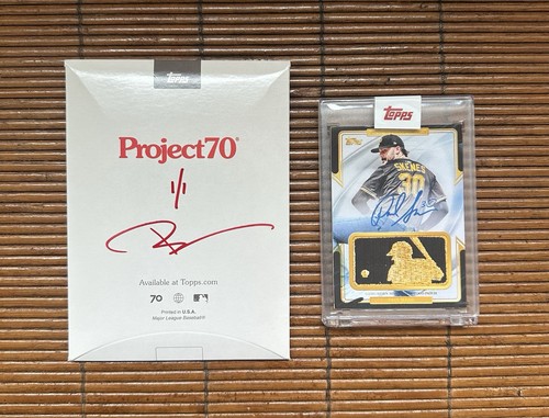 Topps Project 70 Paul Skenes Custom Art Parody 2025 MLB Logo Patch ...