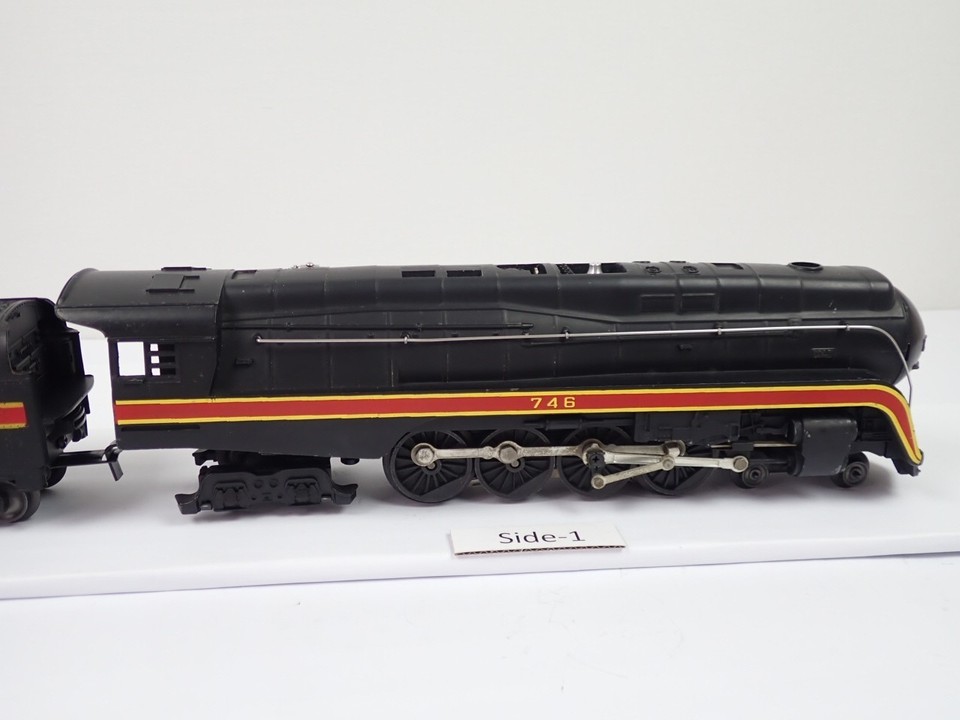 Vintage 1958 Postwar Lionel O Gauge 746 N&W 4-8-4 J Steam Locomotive ...