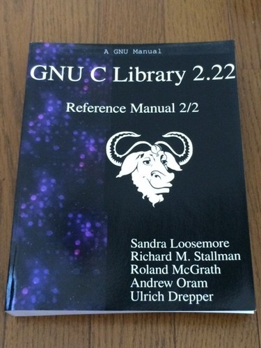 GNU C Library 222 Reference 2 2 Richard M StallmanRichard Stallman a5 ...