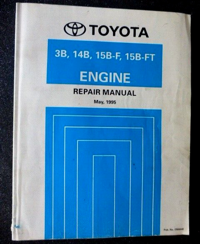 Toyota COASTER " 3B, 14B, 15B-F, 15B-FT engine " 5/1995 - Genuine ...