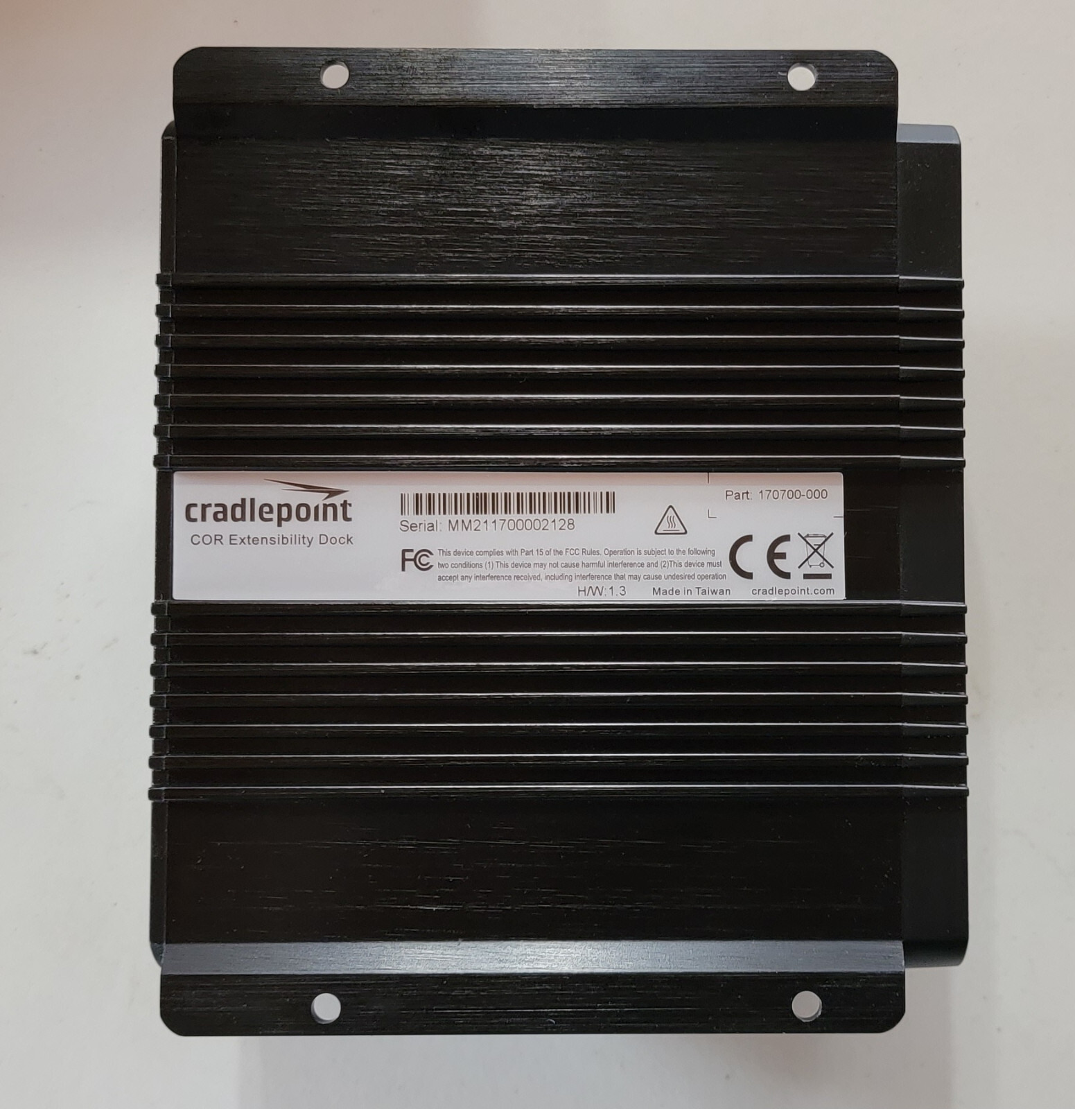 Cradlepoint IBR900 LTE Router Rugged Gigabit-Class w/ COR Extensibility ...