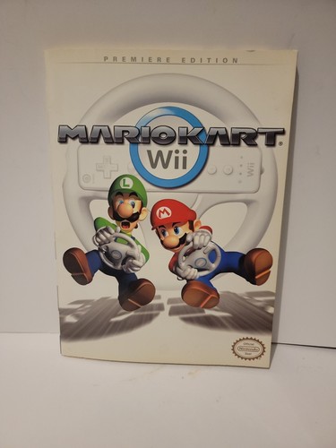 Mario Kart Wii Premiere Edition Prima Game Strategy Guide Book | eBay