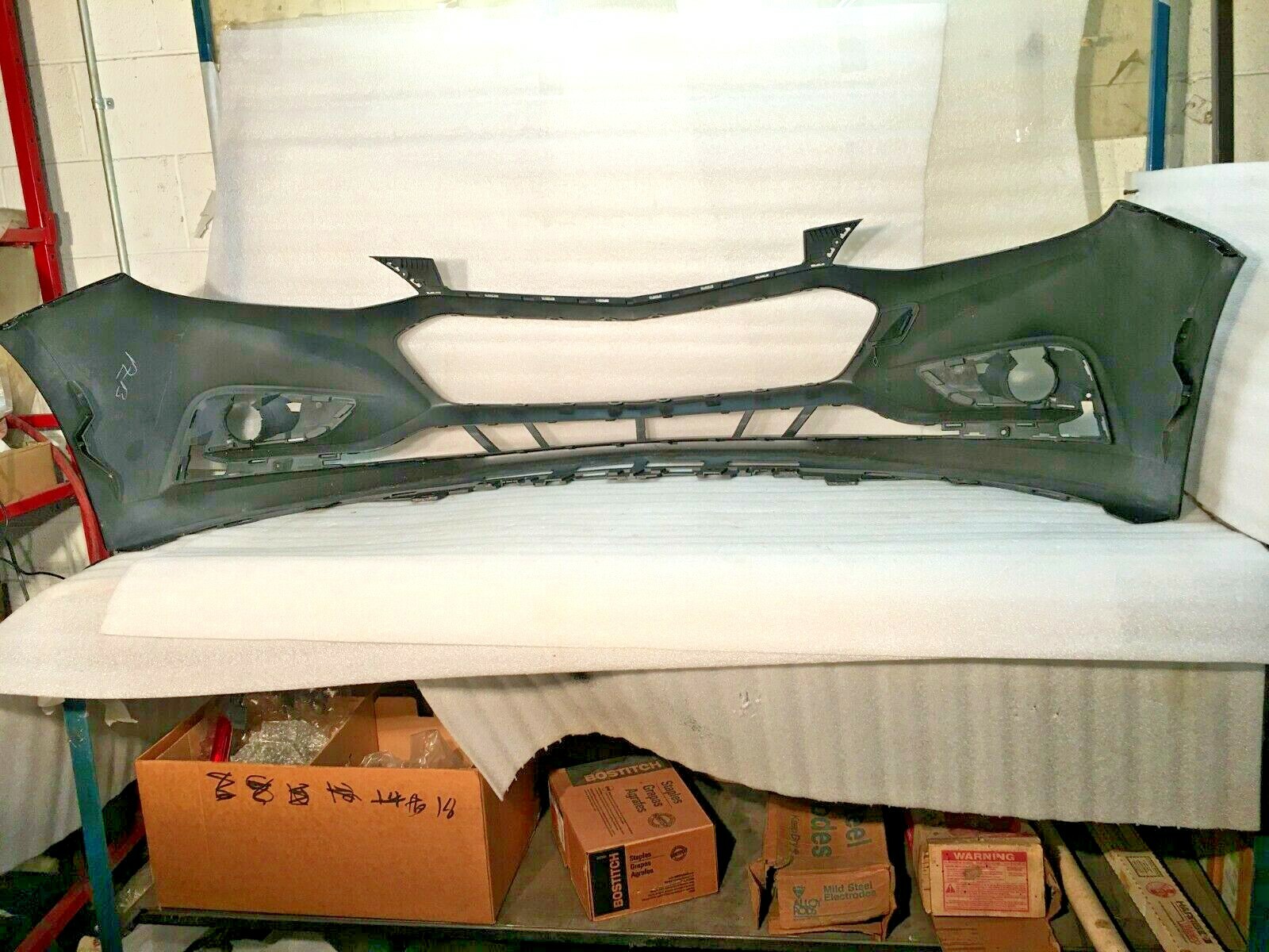 16 17 18 CHEVY CRUZE FRONT BUMPER OEM PAINTED BLACK 84190084 | eBay