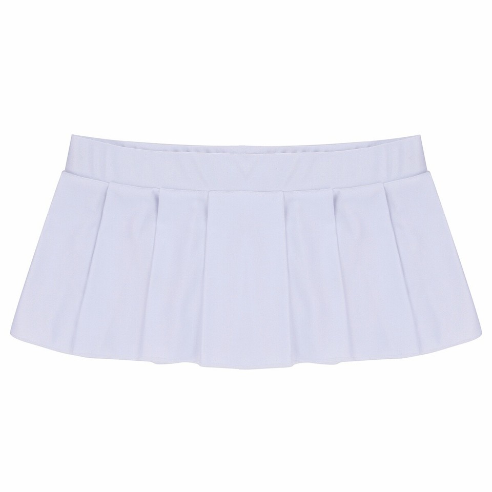 Freebily Womens Pleated Mini Skirt Schoolgirl Short Micro Costume ...