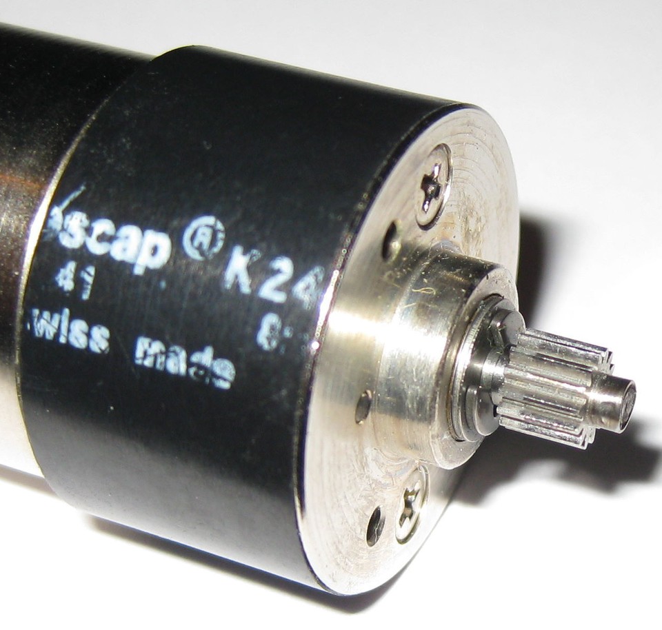 Escap 22C 900 RPM Gear Motor w/ Gear - 36 V - Portescap Gearhead DC ...