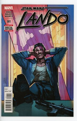 STAR WARS: LANDO #1 NEAR MINT 2015 ALEX MALEEV COVER MARVEL COMICS b ...