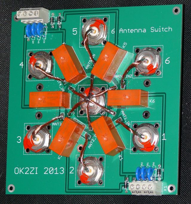 DIY 6:1 1.8-30MHz remote antenna switch bare PCB SO-239 cheap | eBay