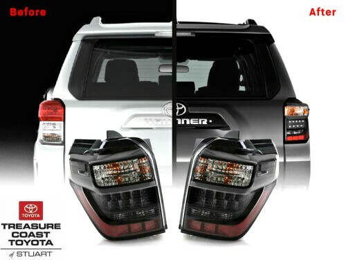 NEW OEM TOYOTA 4RUNNER TRD PRO REAR TAIL LIGHT SET UPGRADE | eBay