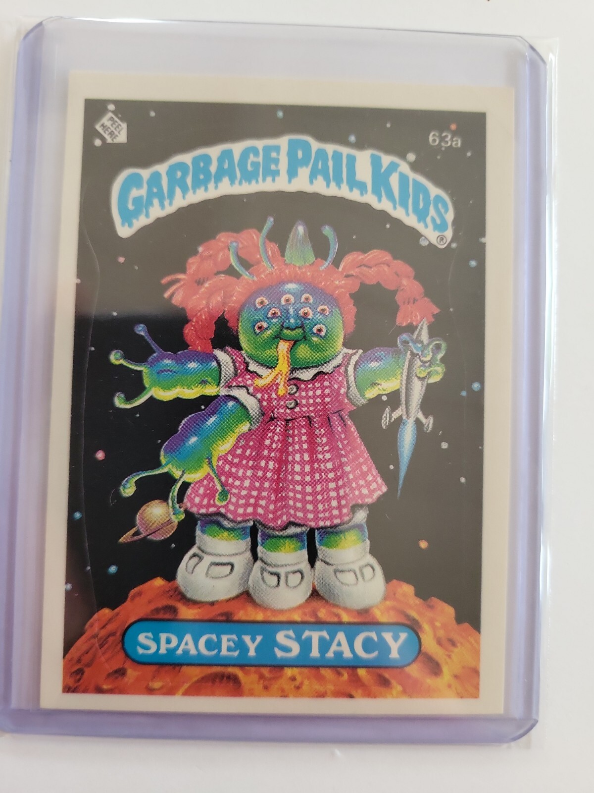 Garbage Pail Kids Series 2: #63a Spacey Stacy Sharp Corners | eBay