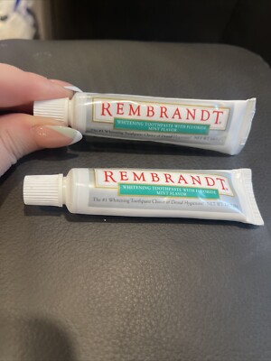 Vintage Rembrandt Extra Whitening Mint Toothpaste 1oz New Collectible ...
