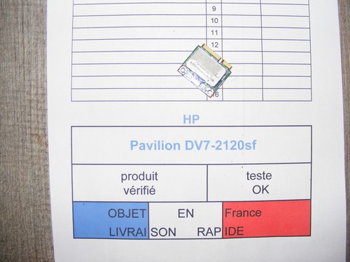 Carte WIFI pour HP Pavilion DV7-2120sf | eBay