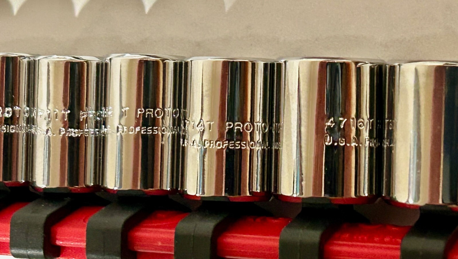 Proto 1/4" Drive 11 piece 12points Standard Socket Set and 1/4 ...