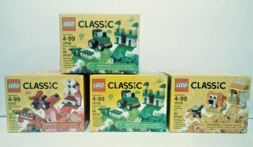 Lego Classic Red Yellow Green (2) Bundle LOT NIB | eBay