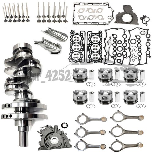 Engine Overhaul Rebuild Kit W/Pump For Land Rover Jaguar 3.0L 306DT ...